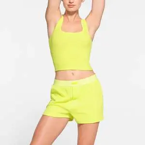 SKIMS SKIMS Cotton Rib Loose Boxer Daffodil