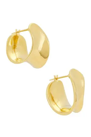 Agmes Mini Laila Hoop Earrings - Gold Vermeil