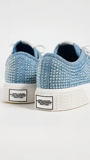 Marc Jacobs Crystal-embellished Sneakers