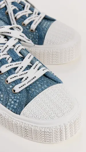 Marc Jacobs Crystal-embellished Sneakers