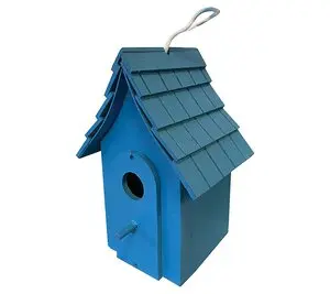 SANTA'S WORKSHOP 9' Cottage Birdhouse - One-color