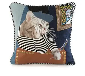 MACKENZIE-CHILDS Pablo Picatsso Throw Pillow - One-color