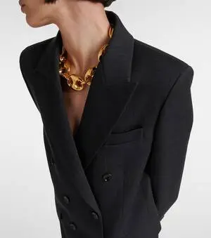 Gucci Double-breasted Wool Coat
