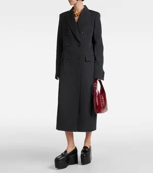 Gucci Double-breasted Wool Coat