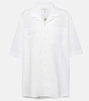 Marine Serre Pointed Collar Tops