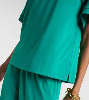 Max Mara Lauto Jersey Top - Green