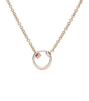 Pomellato Together Diamond Necklace - Rose Gold