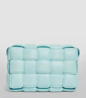 Bottega Veneta Leather Cassette Cross-body Bag - Green