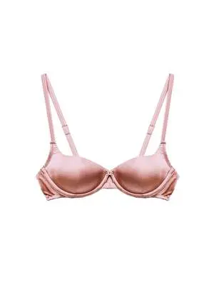 FLEUR DU MAL Seamless Luxe Balconette Bra - Tan