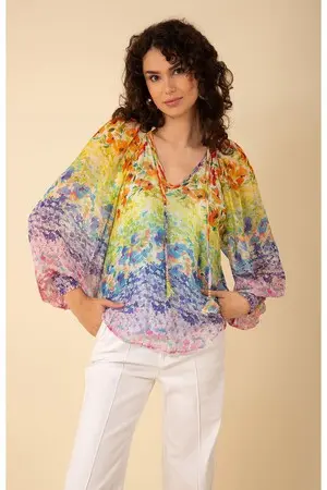 Hale Bob Printed Blouses