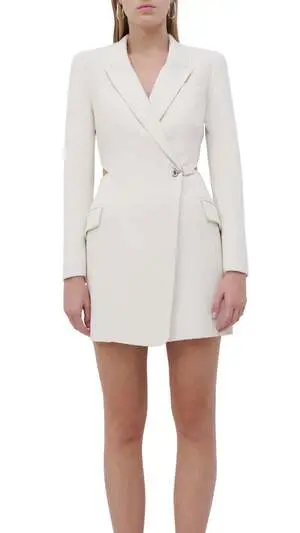 Simkhai Jayda Blazer Dress In Nougat - Pink