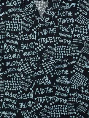 Ksubi Heroism Text-print Tencel Shirt