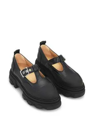 GANNI Cleated Mary Jane Shoes