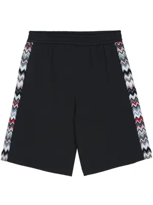 Missoni Zigzag Cotton Shorts
