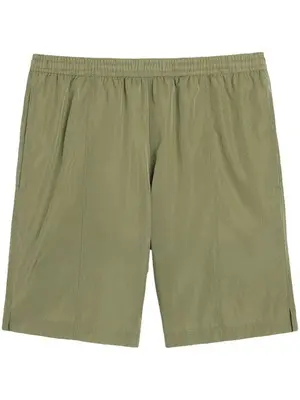 Ami Elasticated-waist Swim Shorts - Green