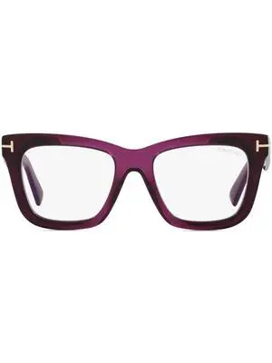 TOM FORD Square-frame Glasses - Purple
