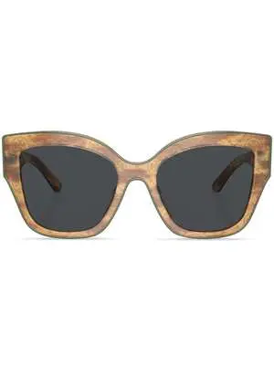 Tory Burch Logo-print Cat-eye Sunglasses