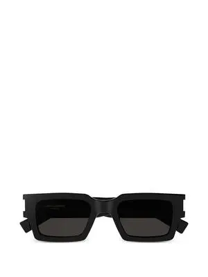 Saint Laurent Square-Frame Sunglasses Black