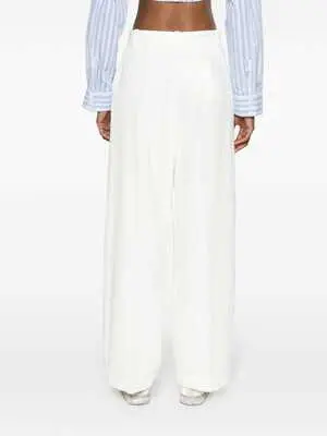 A.p.c. High-rise Wide-leg Trousers - White