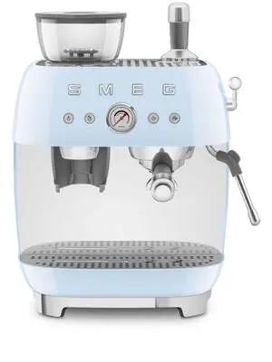 SMEG 50's Style Espresso Coffee Machine - Blue