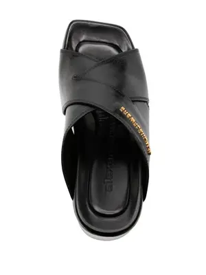 Alexander Wang Float 105mm Platform Leather Sandals