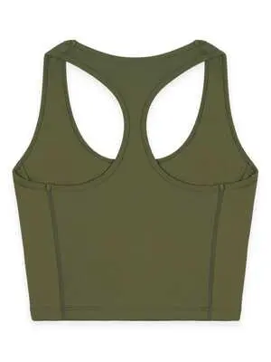 SPORTY & RICH Serif Logo Sports Tank Top - Green