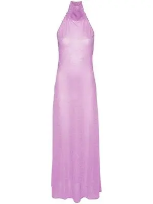 Oseree Lurex Maxi Dress