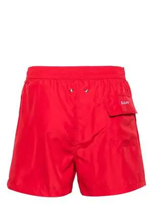 Kiton Drawstring-waist Swim Shorts