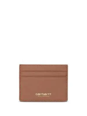 Carhartt Work In Progress Vegas Leather Cardholder - Brown