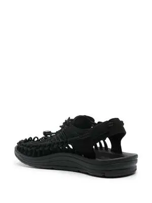 Keen Uneek Flat Sandals - Black