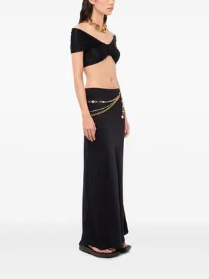Rabanne Off-shoulder Draped Top