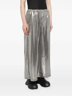 DOUBLET Metallic-finish Wide-leg Trousers