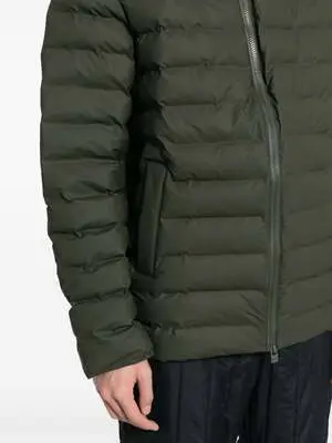 Rains Lohka Hooded Puffer Jacket - Green