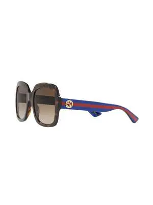 Gucci Tortoiseshell Square-frame Sunglasses