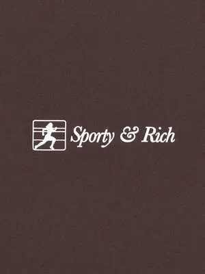 SPORTY & RICH Runner Script Shorts