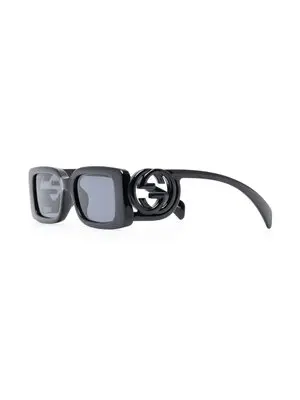 Gucci Interlocking G Rectangle-frame Sunglasses