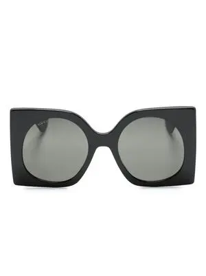 Gucci Oversize Square-frame Sunglasses - Black