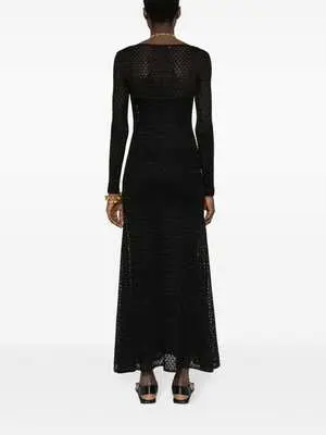 TOM FORD Lurex Crochet Maxi Dress