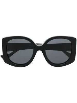 Gucci Oversized Sunglasses - Black
