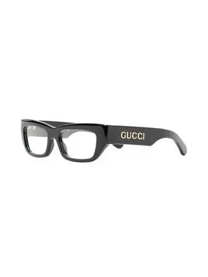 Gucci Logo Cat-eye Glasses