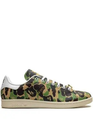 Adidas Stan Smith A Bathing Ape Abc Camo Sneakers