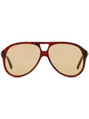 Gucci Interlocking G Pilot Sunglasses