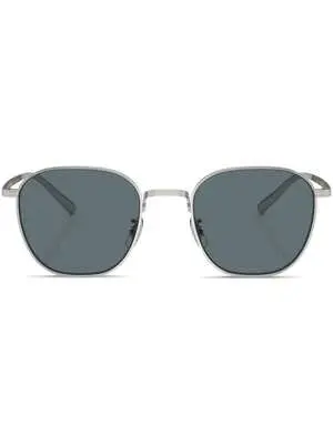 Oliver Spencer Rynn Square-frame Sunglasses - Silver