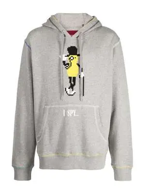 MOSTLY HEARD RARELY SEEN I Spy Graphic-print Hoodie
