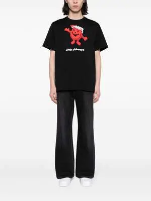 MOSTLY HEARD RARELY SEEN 8-BIT Graphic-print Cotton T-shirt - Black