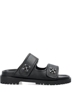 Off-White Arrows-motif Leather Sandals
