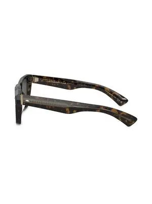 Oliver Spencer Sixties Square-frame Sunglasses - Green