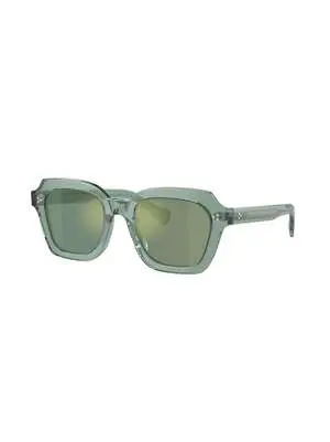 Oliver Spencer Kienna Square-frame Sunglasses - Green