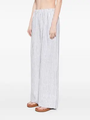 REFORMATION Fernando Linen Trousers - White