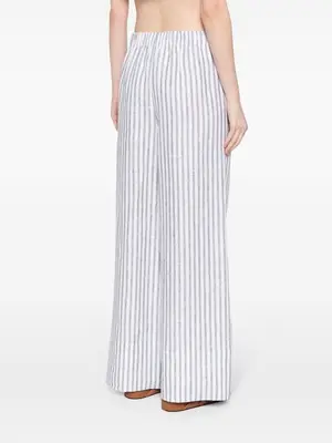 REFORMATION Fernando Linen Trousers - White